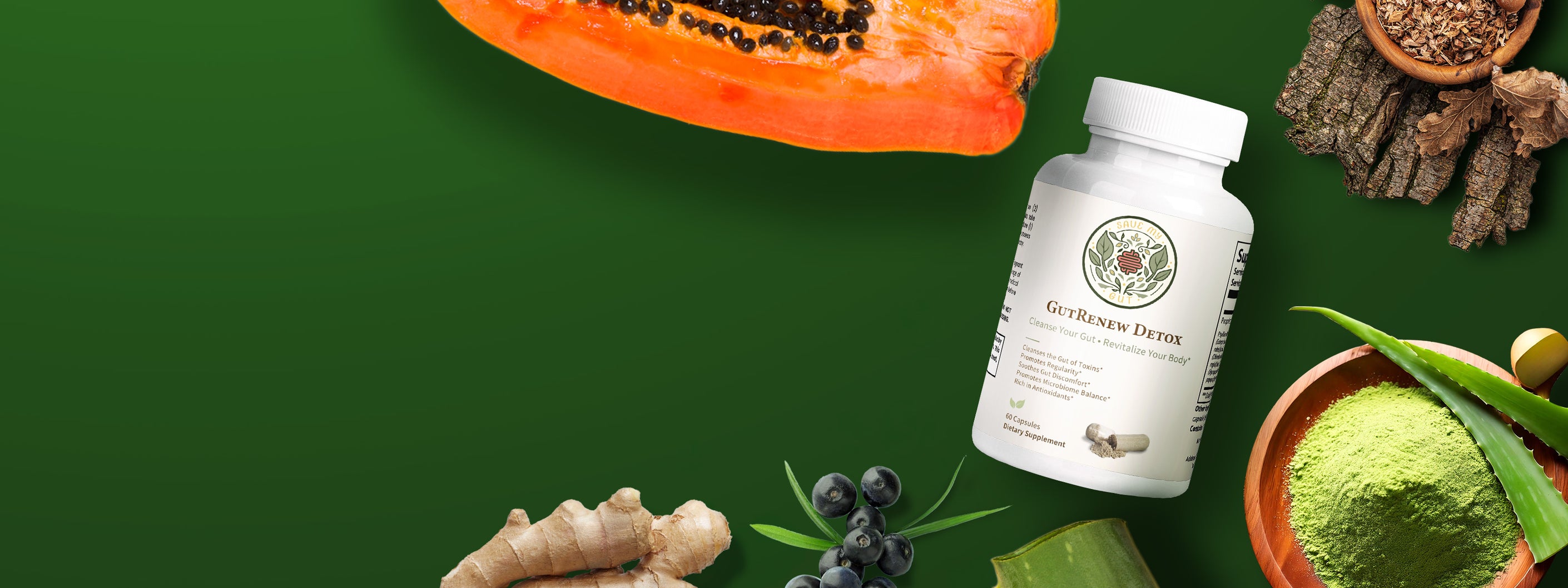 Save My Gut | Premium Gut Health Supplements for Digestion & Wellness